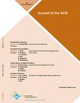 Journal of the ACM《美国计算机协会期刊》_论文投稿-期刊选题-投稿选刊-万维学术！