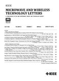 IEEE Microwave and Wireless Technology Letters《IEEE微波与无线技术快报》（原：IEEE Microwave and Wireless ...