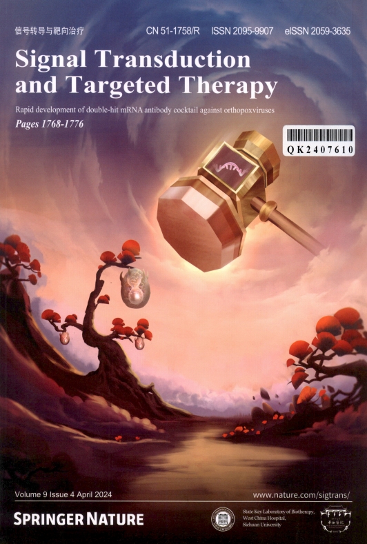 信号转导与靶向治疗（英文）（Signal Transduction and Targeted Therapy）_论文投稿-期刊选题-投稿选刊 ...